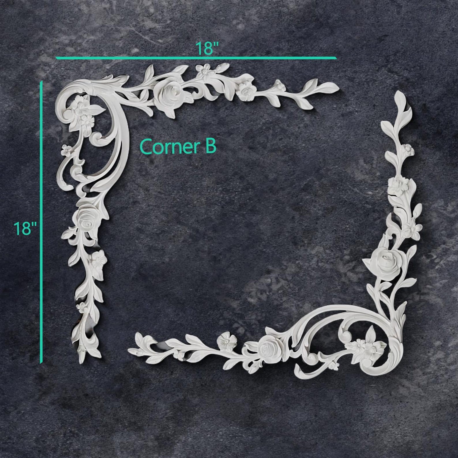 Ceiling Corner and Moulding Trims, France Architectural Large Corner ...