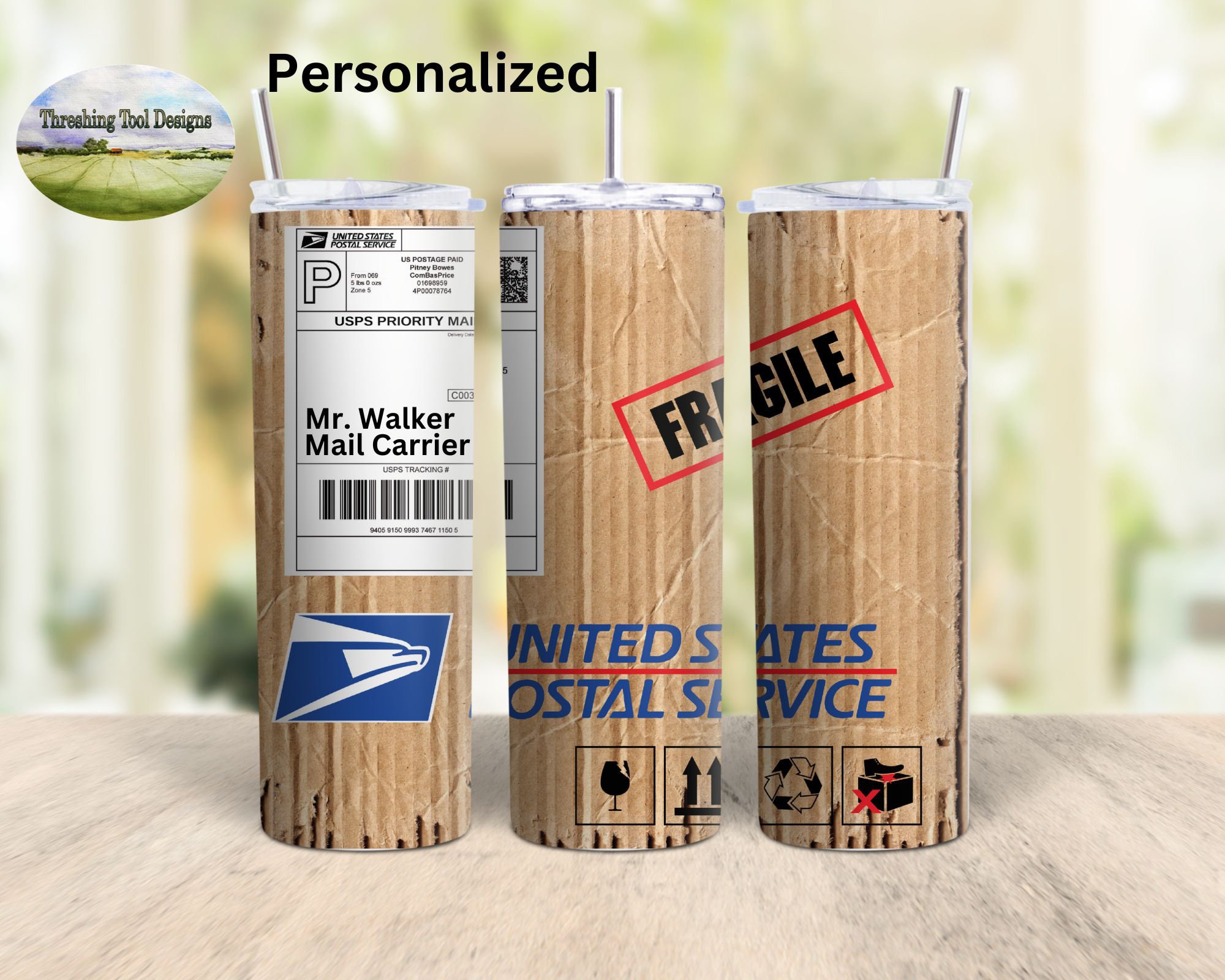 USPS Postal Carrier, Mail Carrier 20oz. Tumbler - Etsy