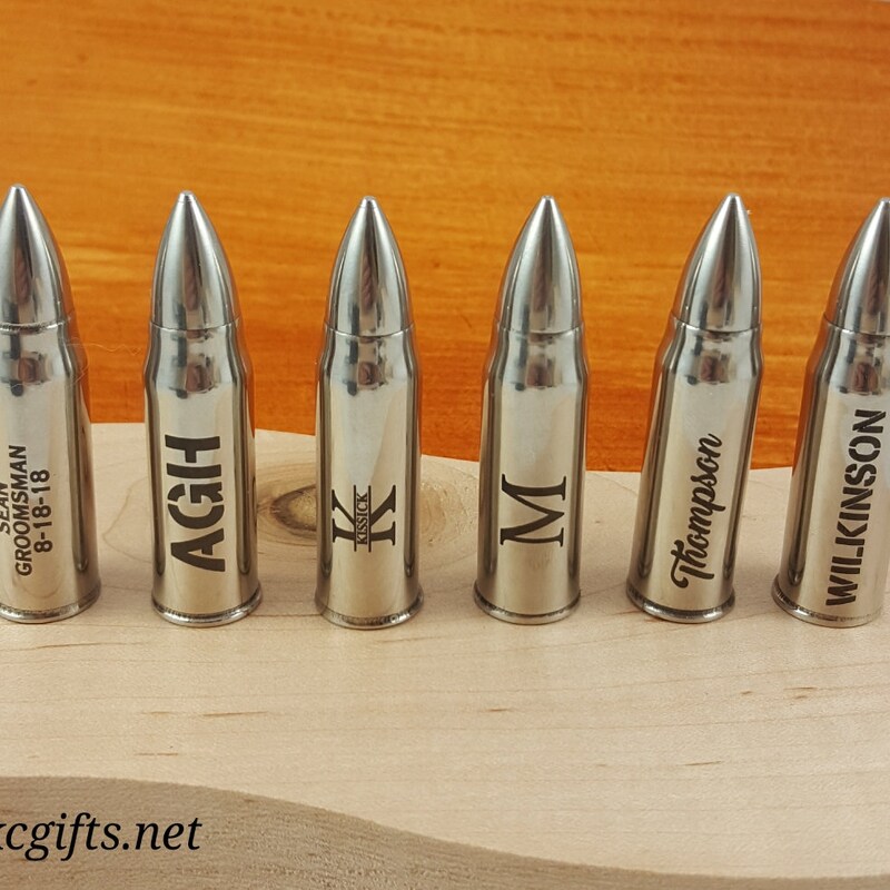 Engraved Bullet - Etsy