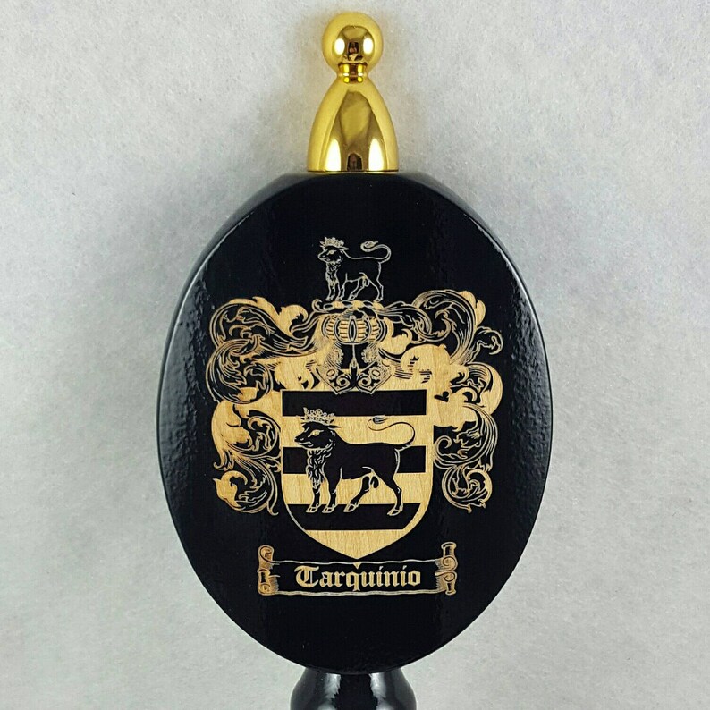 Personalized Tap Handles Engraved With Your Family Crest - Etsy Canada