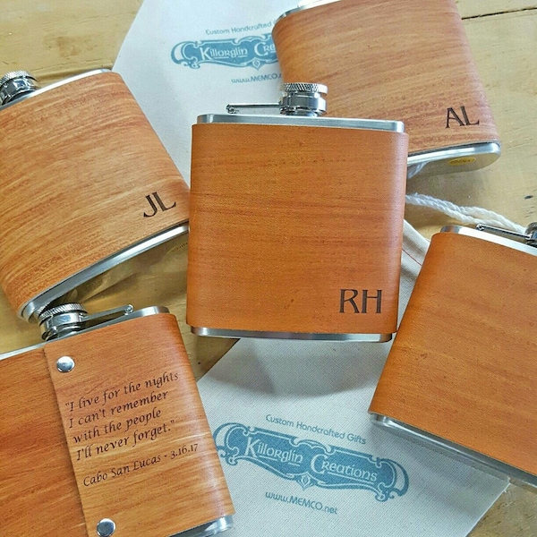 Engraved Flasks - Etsy