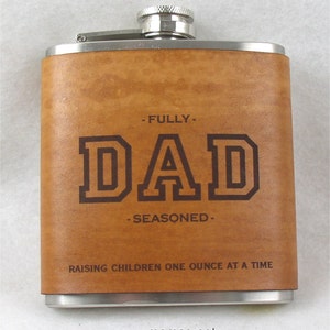 Funny Leather Flask - Engraved Leather Flask - Humorous - Gag Gift ...