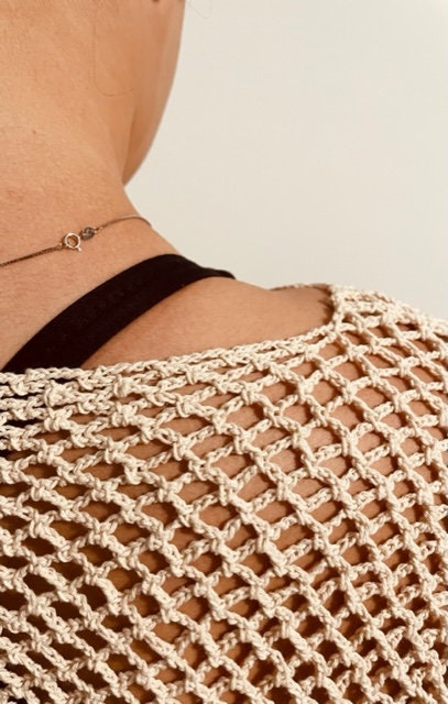 Mesh Crop Pattern - Etsy