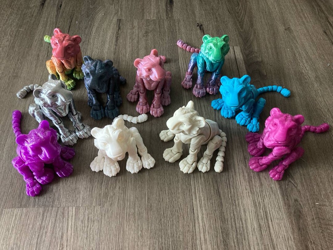 Tiger 3d Print READY TO SHIP mat Mire Makes - Etsy