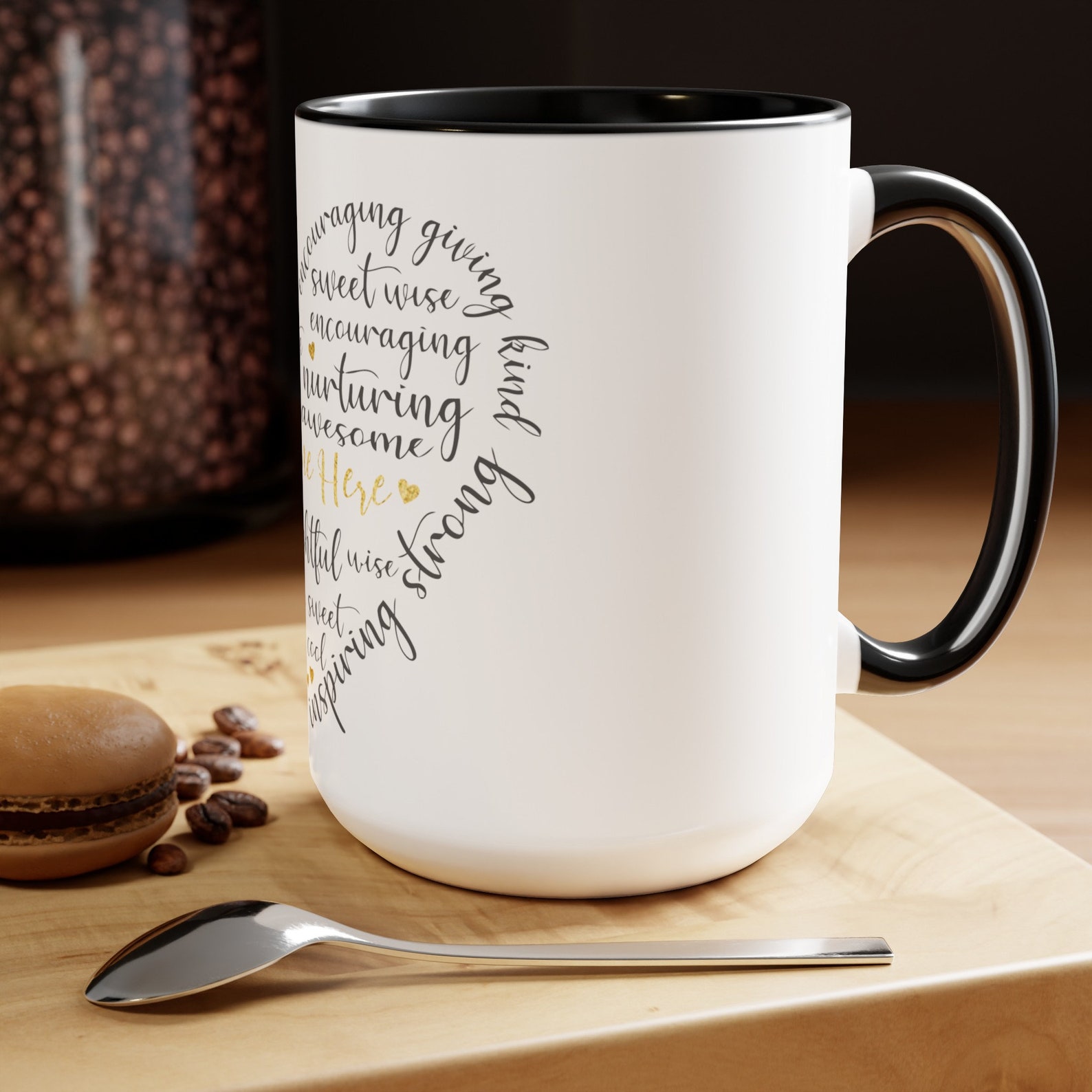 Mothers Day Gift, Custom Text Coffee Mug, Customizable Coffee Cup ...