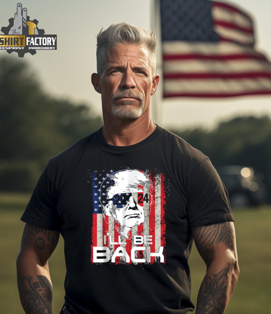 I'll Be Back Trump 2024 Unisex Shirt - Bold Statement for the Next ...