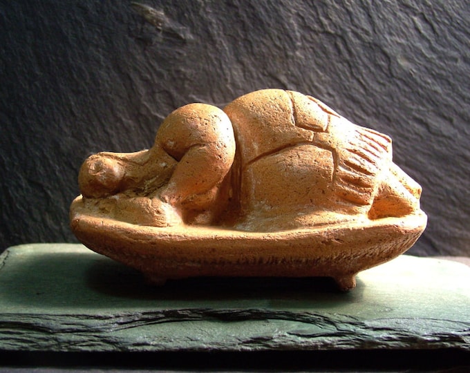 The Sleeping Lady of Malta: Historically Fired Earth Goddess Ceramic ...