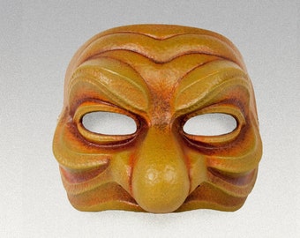 Brighella Paunchy Commedia Dell Arte Mask | Etsy
