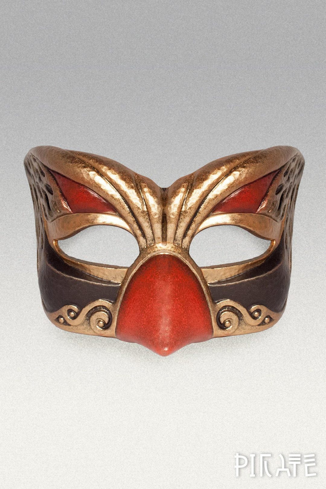 Elegant Winged Masquerade Mask for Carnival, Theatre, Halloween Costume ...