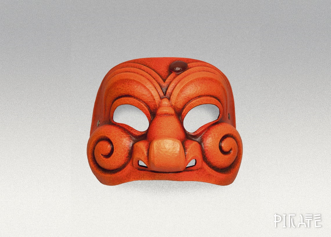 Buffoon Harlequin Commedia Dell Arte Mask | Etsy