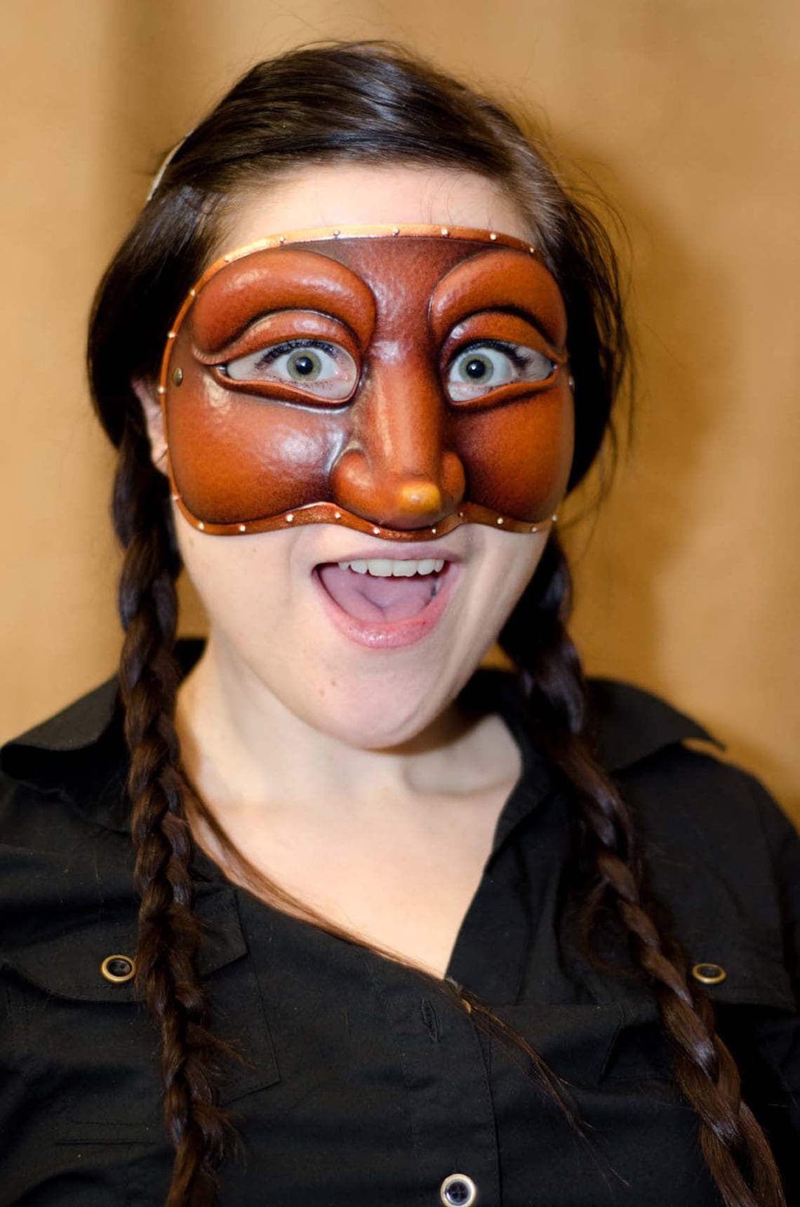 Colombina Commedia Dell Arte Mask - Etsy