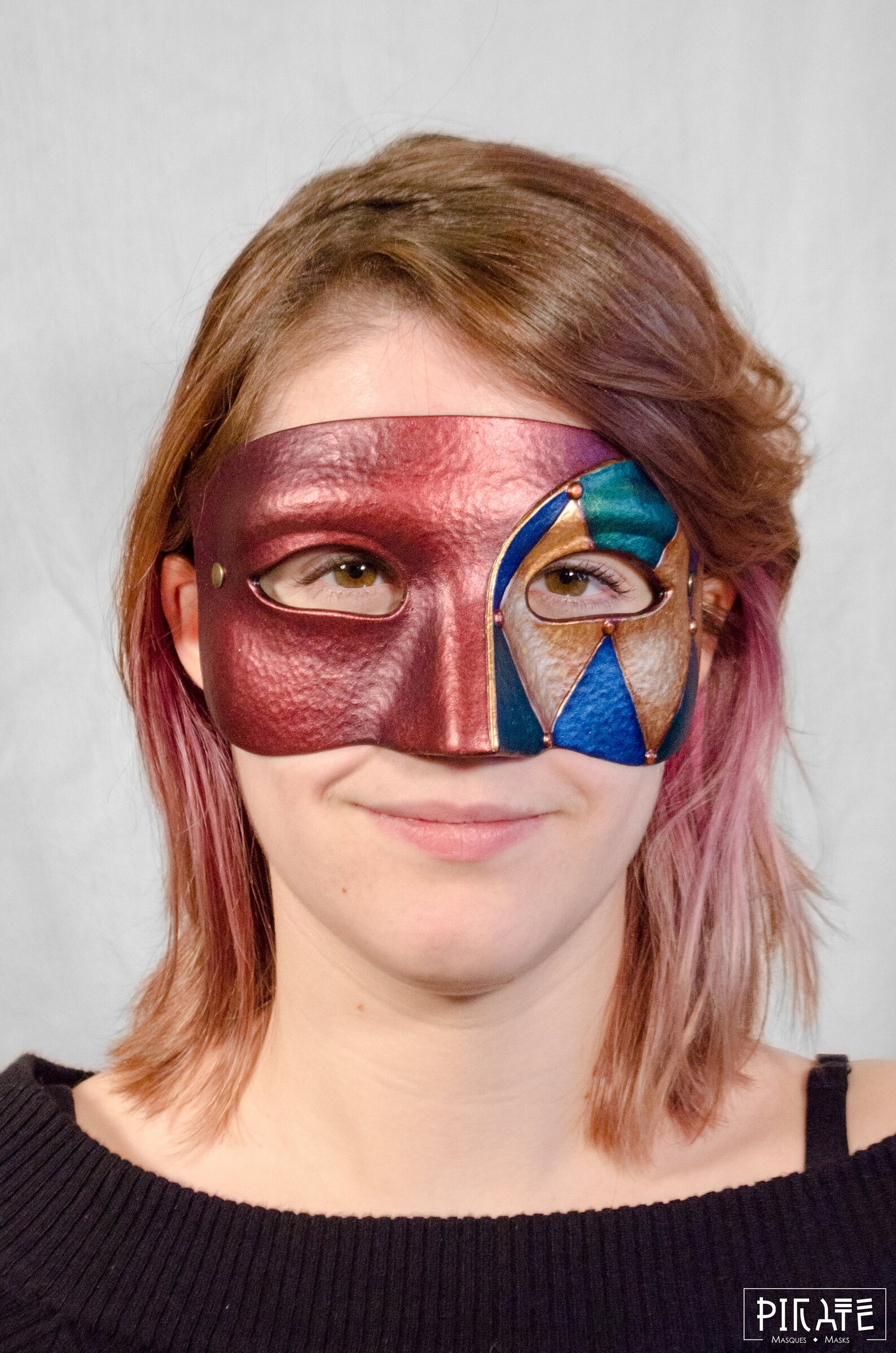 Medium Harlequin Eye Mask - Etsy
