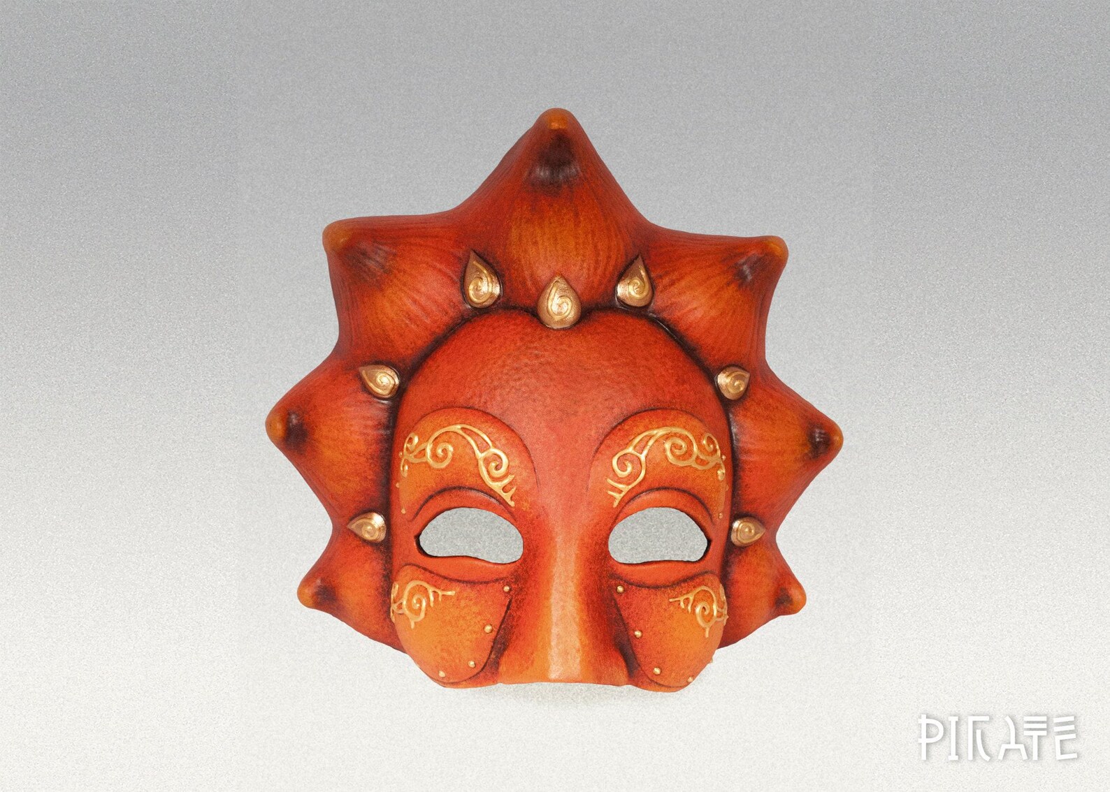 Lightweight Theater Sun Mask for Commedia Dell'arte, Actors, Performers ...