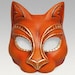 Intricately Detailed Puss in Boots Masquerade Mask - Handcrafted Feline ...