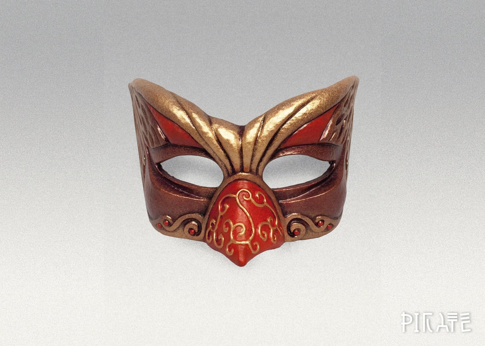 Elegant Winged Masquerade Mask for Carnival, Theatre, Halloween Costume ...