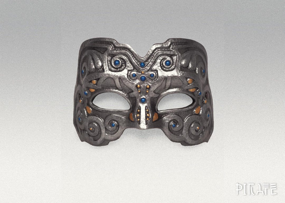Magnifico Design Latex Mask for Masquerade, Carnival, Theatre ...