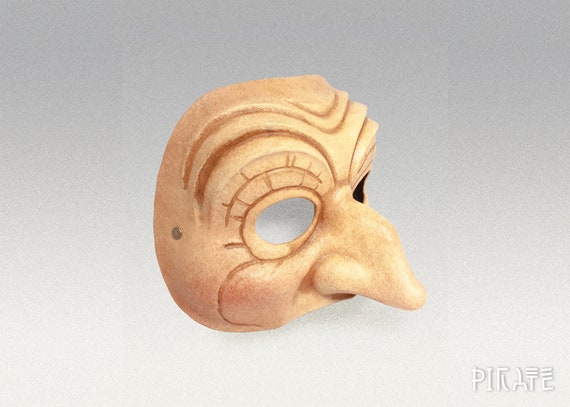 Madam Pantalone Commedia Dell Arte Mask | Etsy