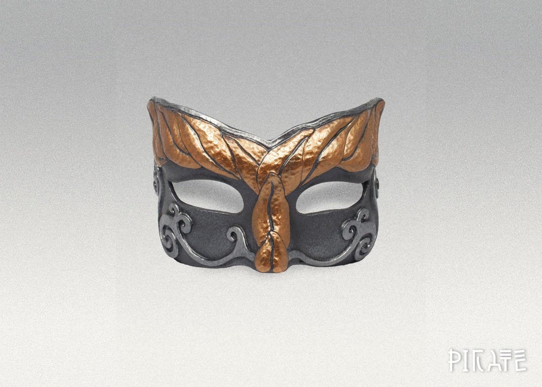 Enchanting Sylvan Forest Spirit Latex Mask for Theatre, Carnival ...