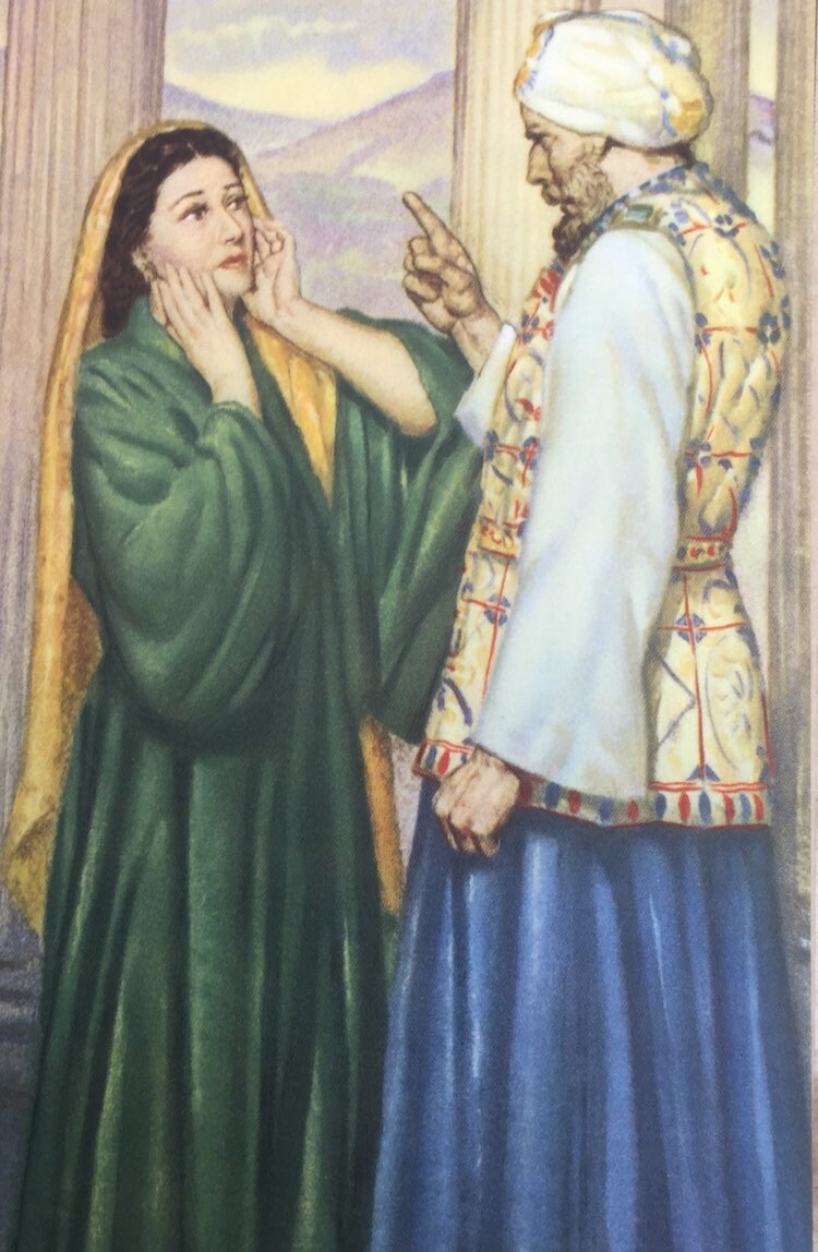 The Child of the Temple 1953 Ladybird Book Eli and Samuel Bible Story ...
