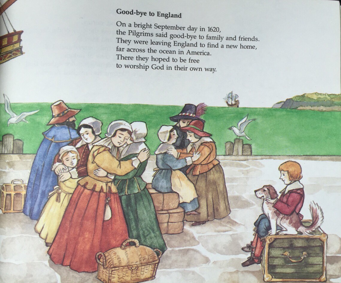 The Story of the First Thanksgiving Drawing America Elaine Raphael Don ...