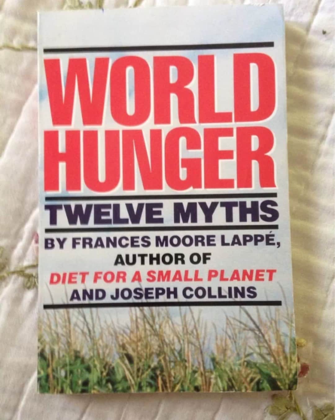 World Hunger Twelve Myths by Frances Moore Lappe and Joseph Collins - Etsy