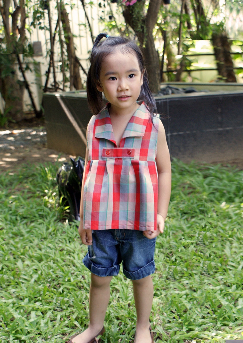 PDF Pattern - Paula Top for 12M - 5T and Tutorial. - Etsy