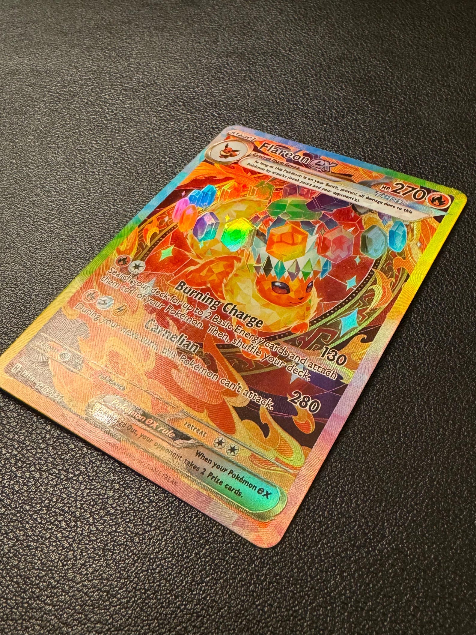 Prismatic Evolutions Full Eeveelutions Set - 9 Cards - HOLO Custom ...