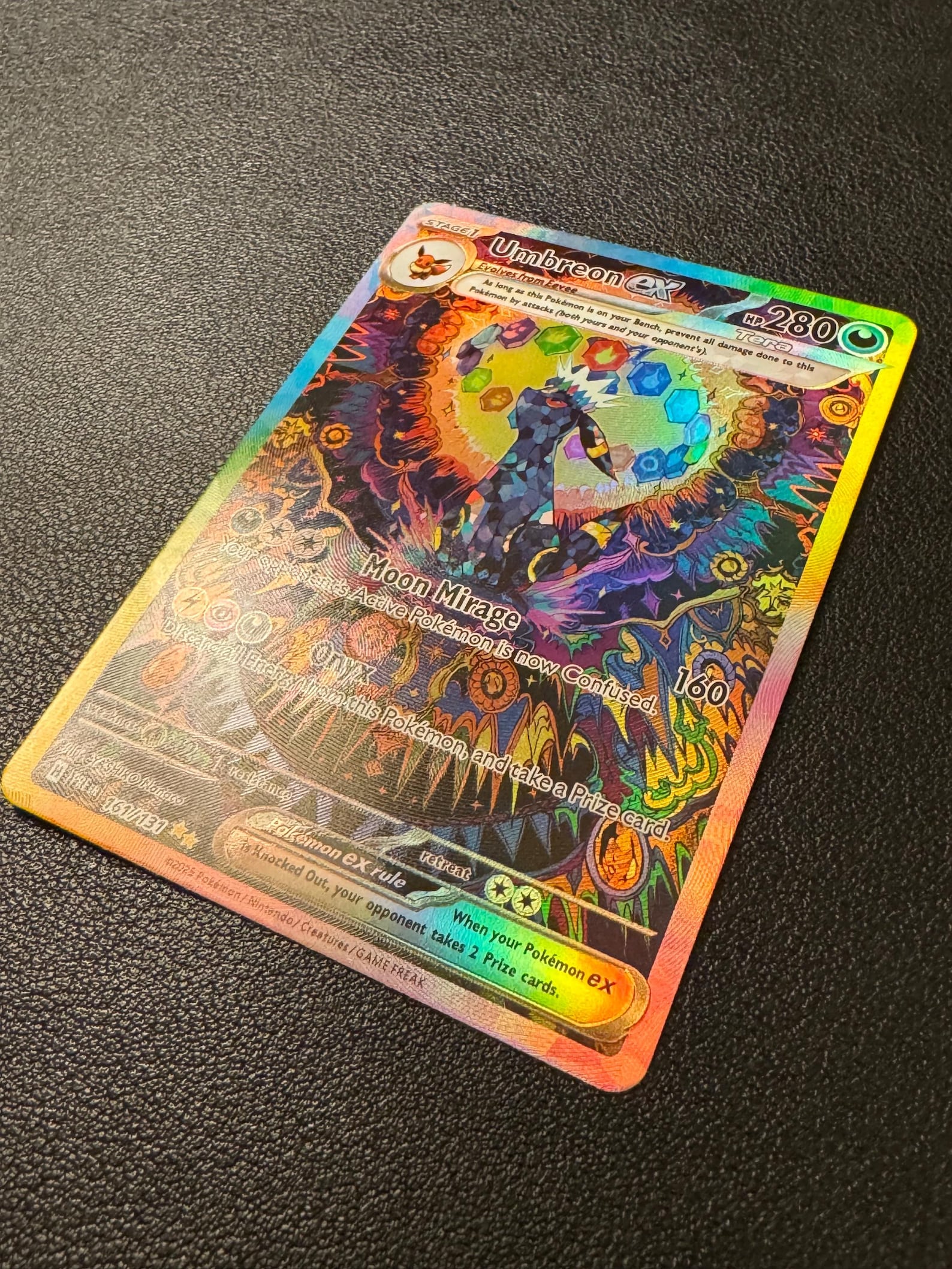 Prismatic Evolutions Full Eeveelutions Set - 9 Cards - HOLO Custom ...