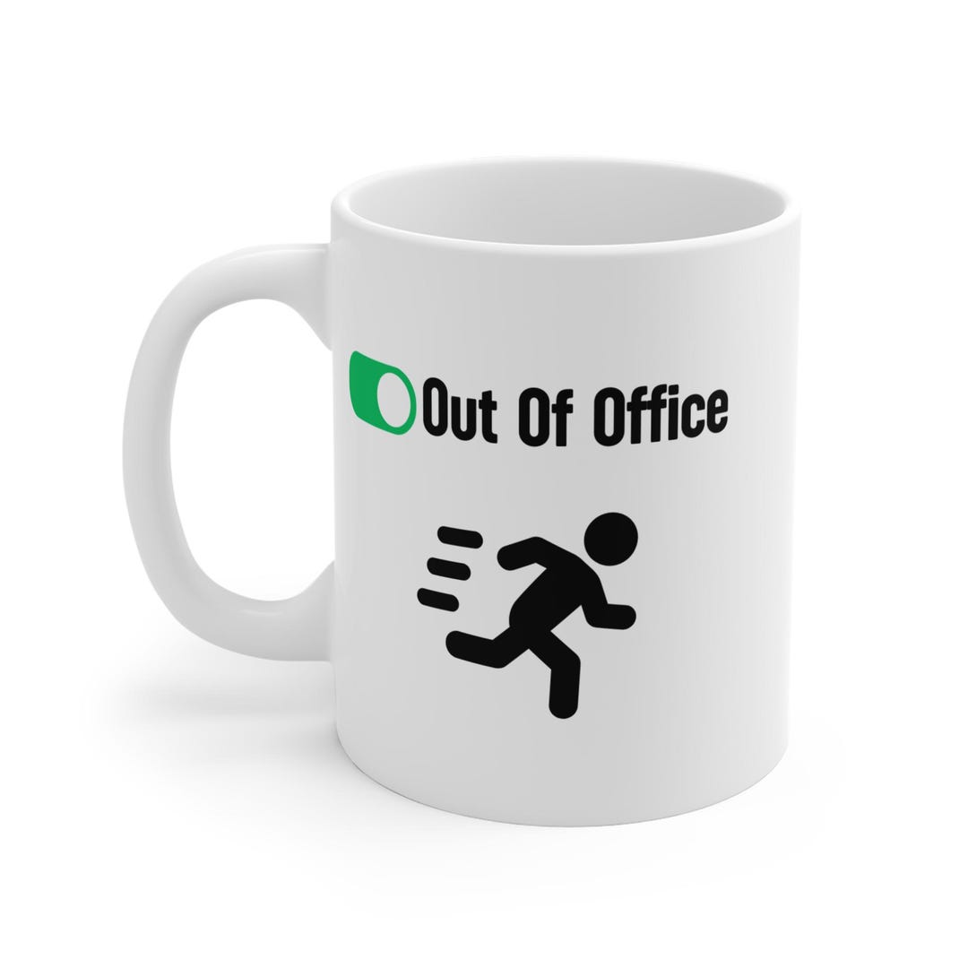 Out of Office Coffee Mug | Funny Remote Worker Gift - Etsy Canada