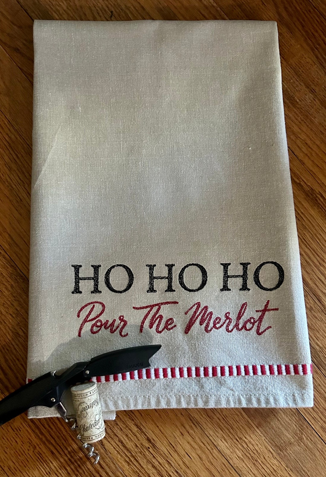 Ho Ho Ho... Pour the Merlot Christmas Theme Machine - Etsy