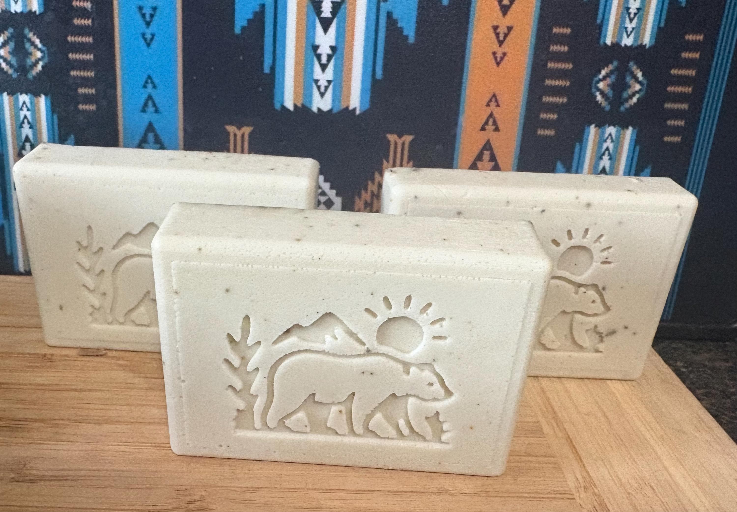 Sacred Sage + Cedar Soap | Natural Cleanse With Sage Leaves | Whitebear ...