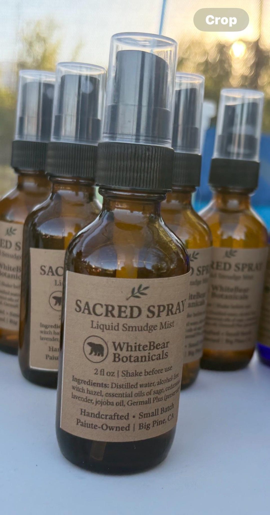 Sacred Spray – Liquid Smudge Mist With Sage & Cedar | 2 Oz | Smoke-free ...