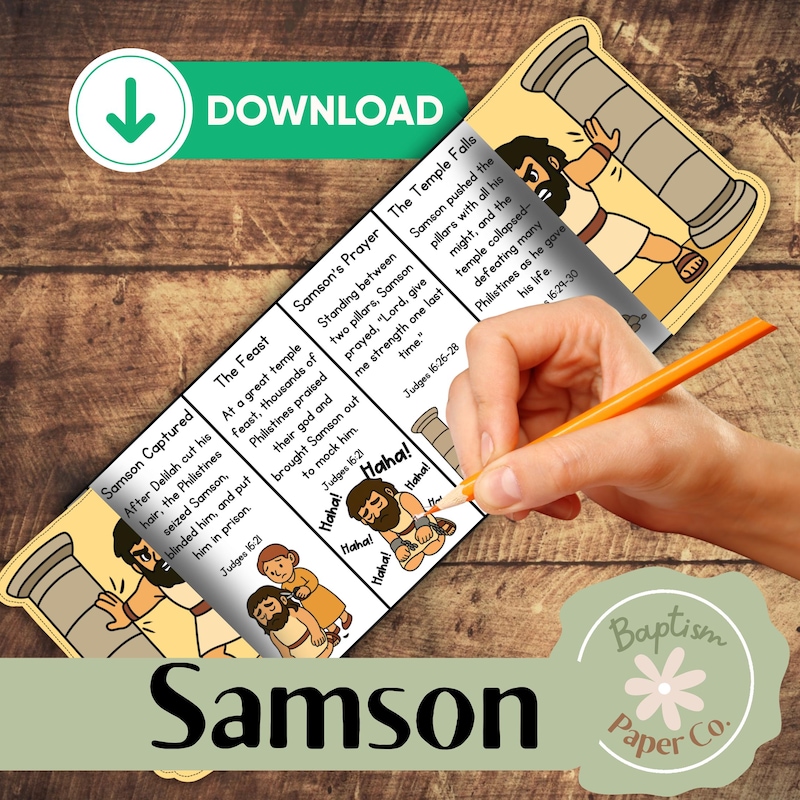 Samson Bible - Etsy