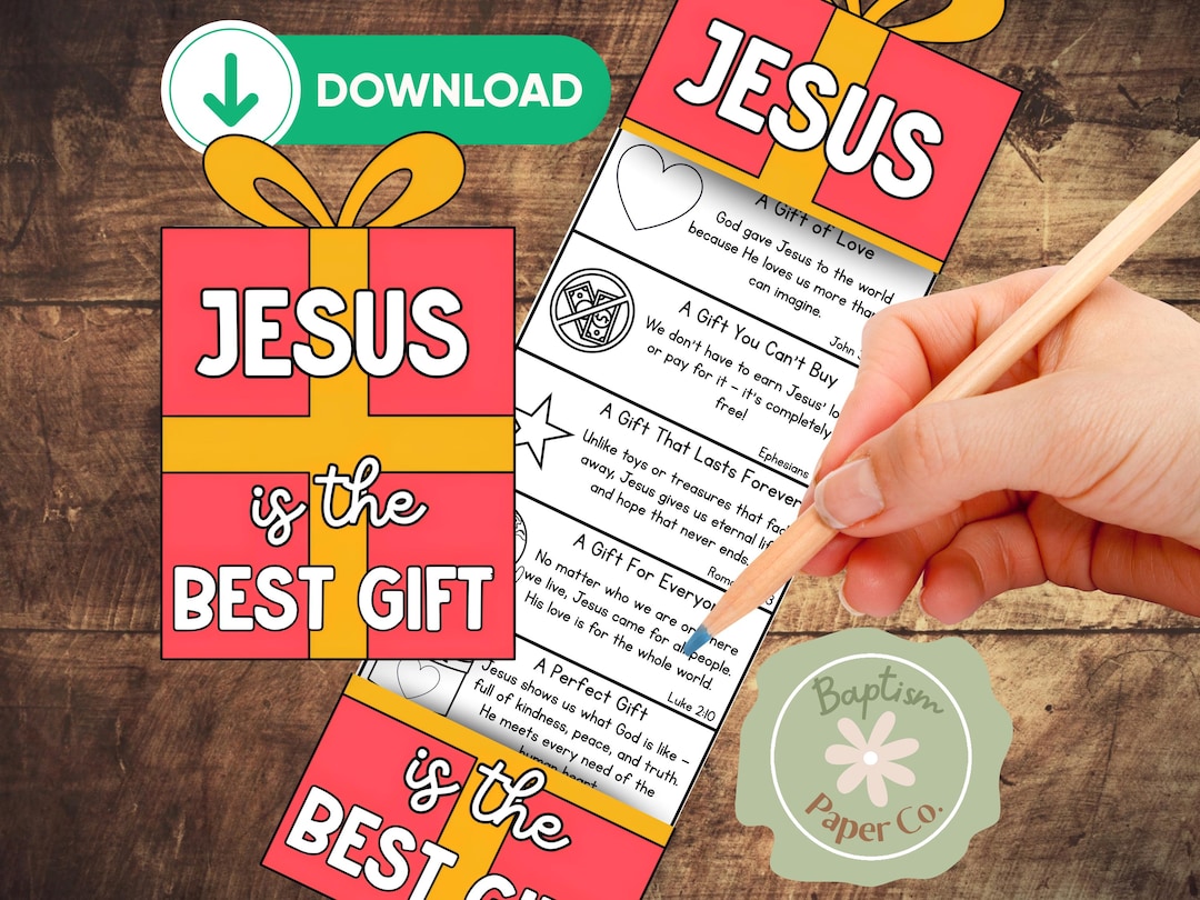 Jesus Bible Story Mini Book: Sunday School Craft (digital Download) - Etsy