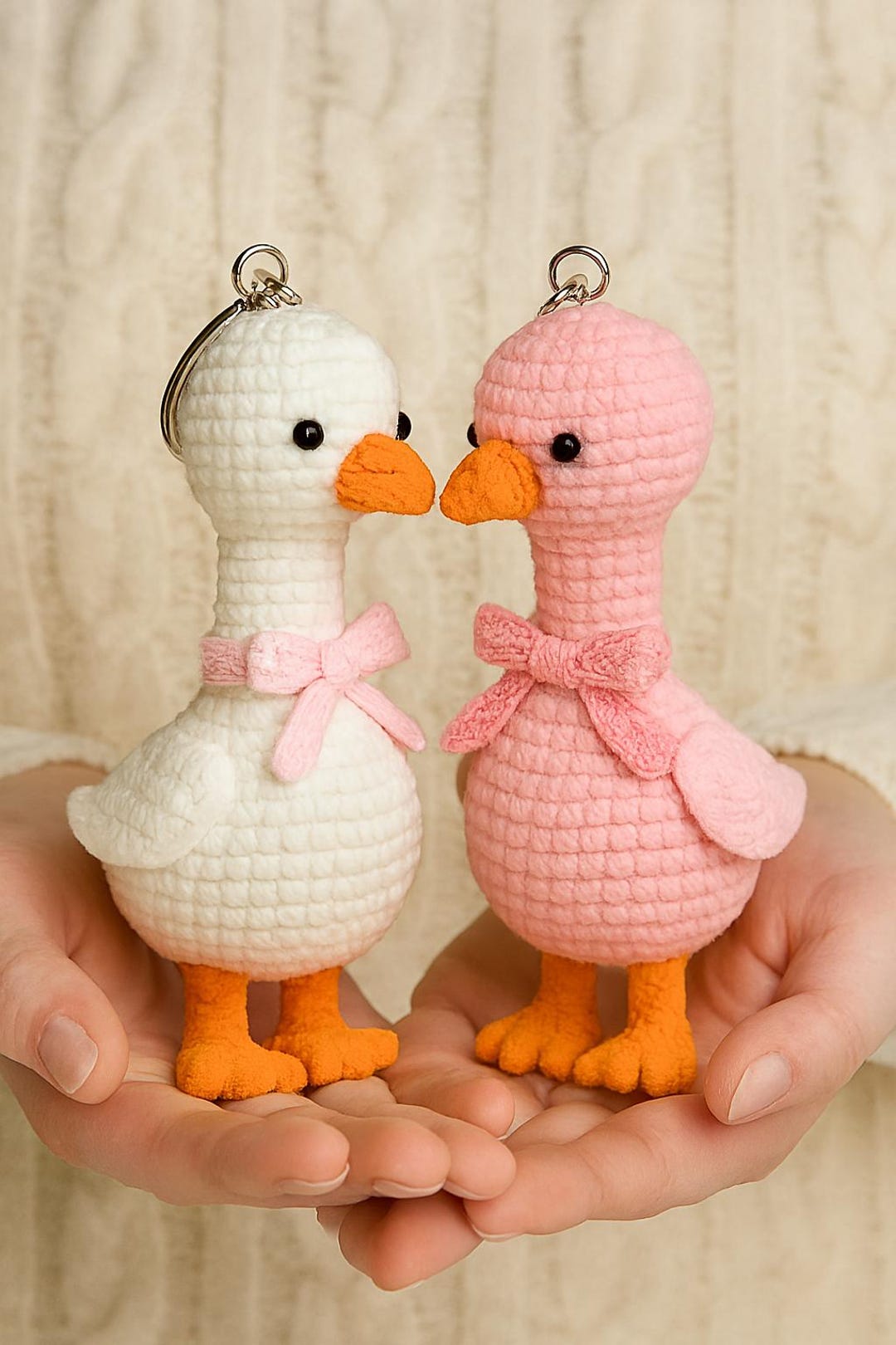 Elegant Goose Plushie Crochet Pattern PDF | Amigurumi Goose Toy ...