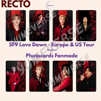 SF9 Fan Made FANTASY Membership ID Cards Laminated & Durable | Mystery ...