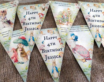 Peter Rabbit Banner | Etsy