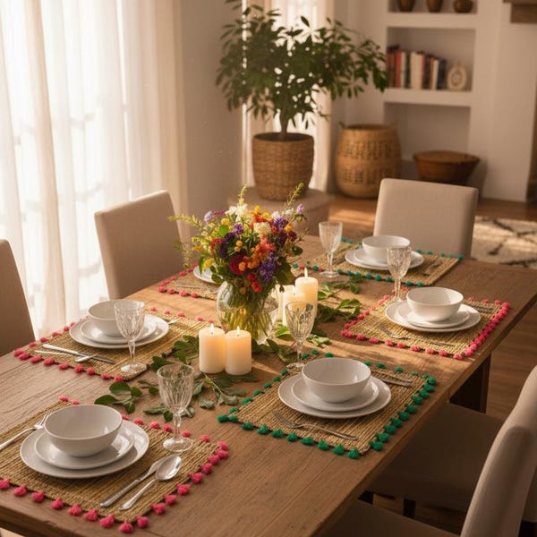 Moroccan Placemats - Etsy
