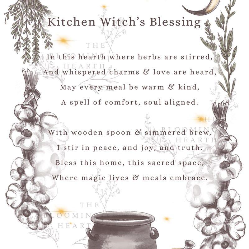 Pagan Blessing Wall - Etsy
