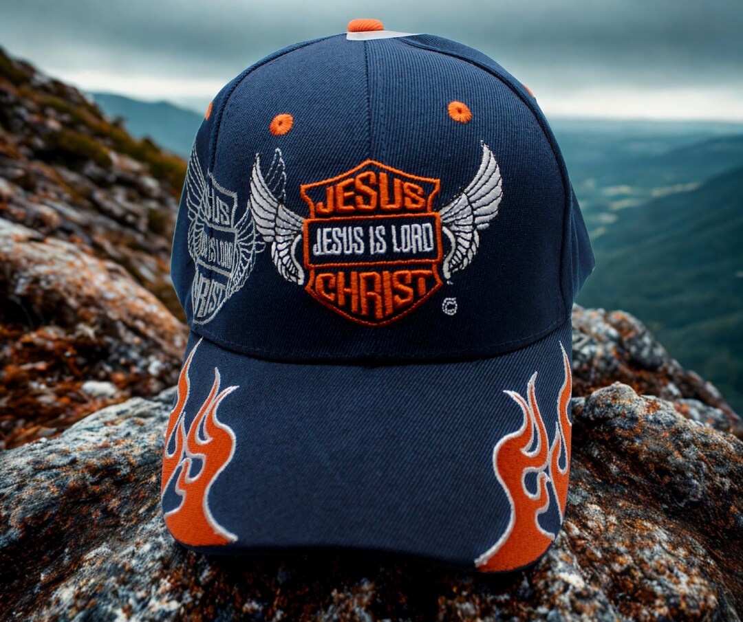 Jesus Christ Hat. Jesus is Lord Hat. Christian Baseball Cap With Jesus ...