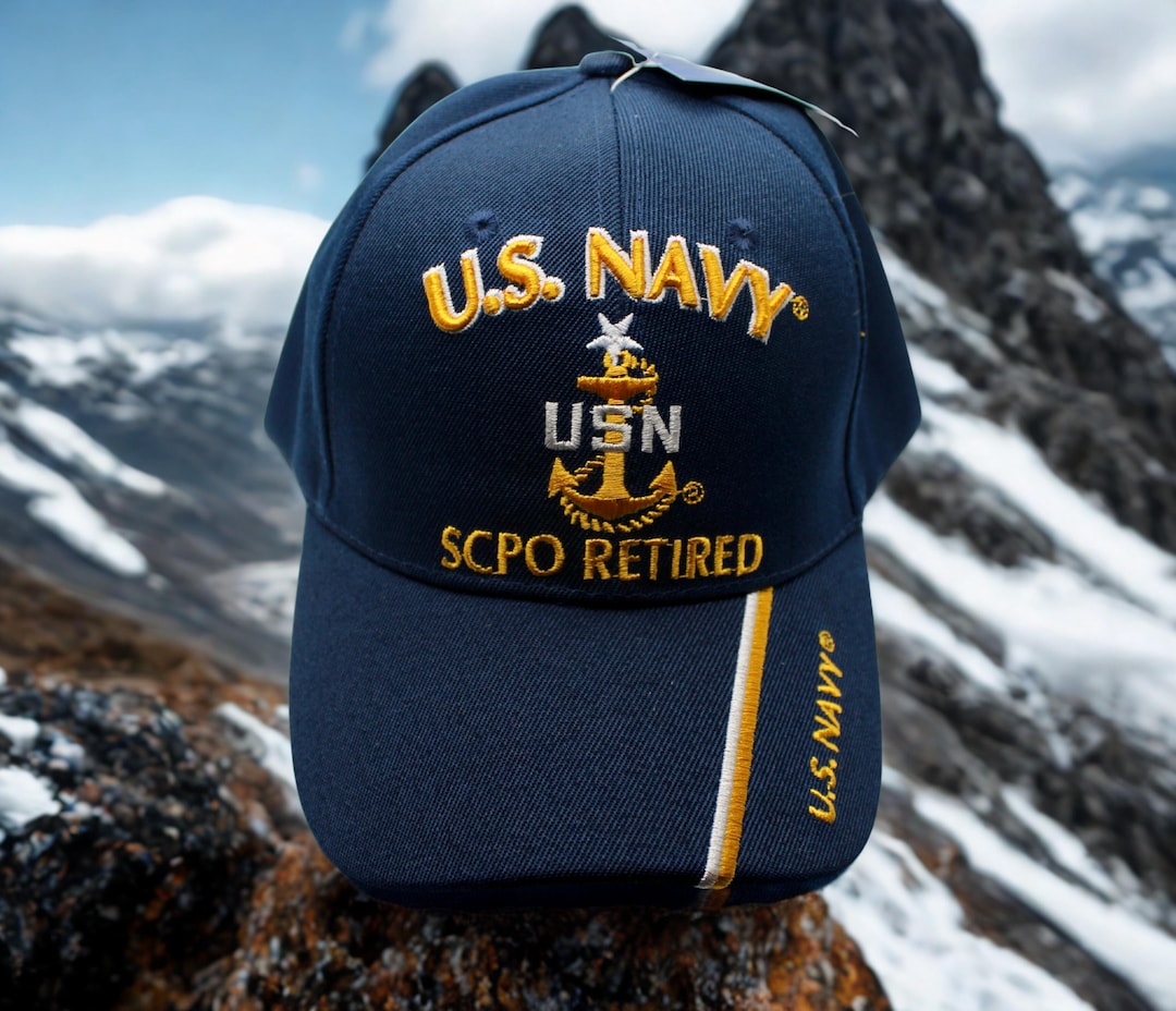 SCPO Retired U.S. Navy Hat – Senior Chief Petty Officer Retired ...