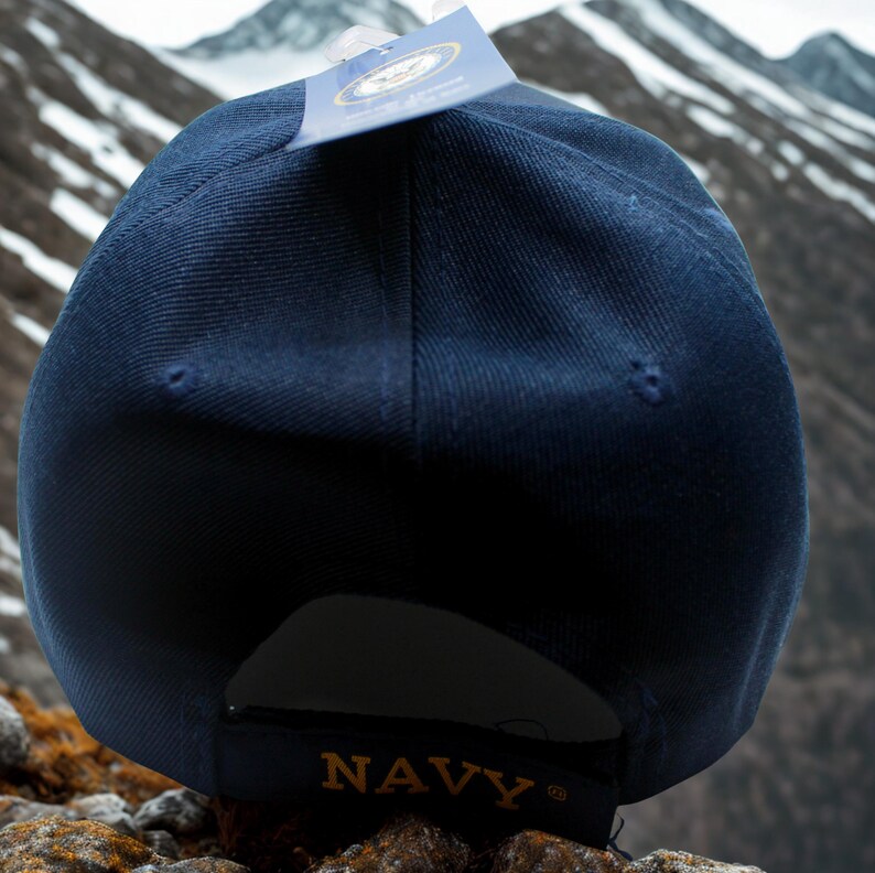U.S Navy Hat. Officially Licensed U.S. Navy Cap. Embroidered US Navy ...
