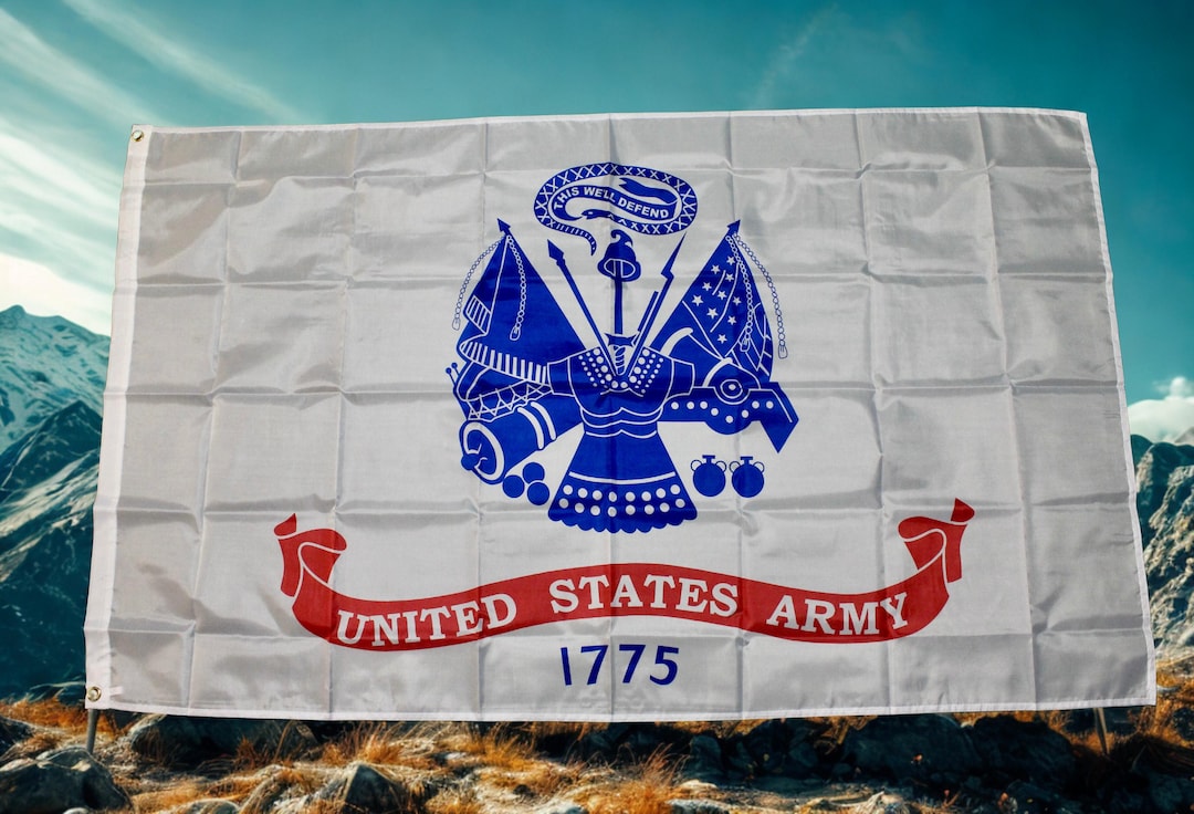 US Army 3x5 Flag, Military Flag With Army Logo, Patriotic Outdoor ...