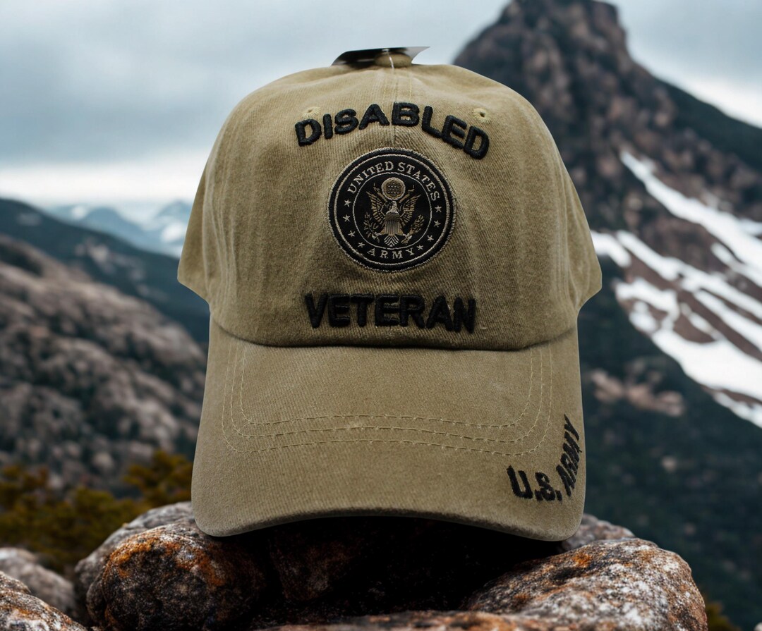 Disabled Veteran Army Hat – Officially Licensed Disabled Army Hat ...