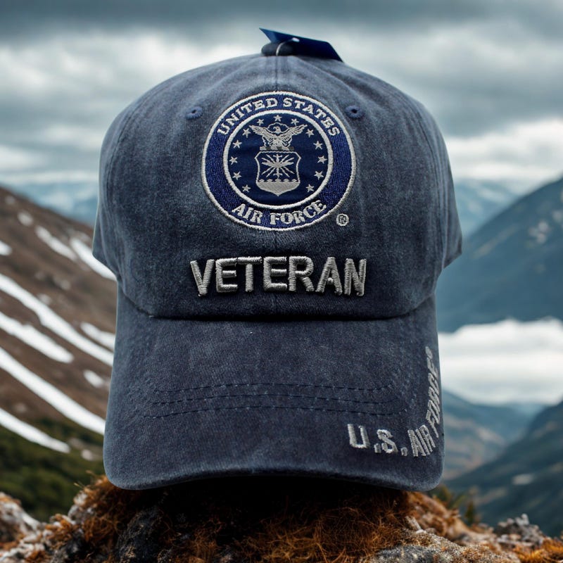 Distressed Air Force Hat - Etsy
