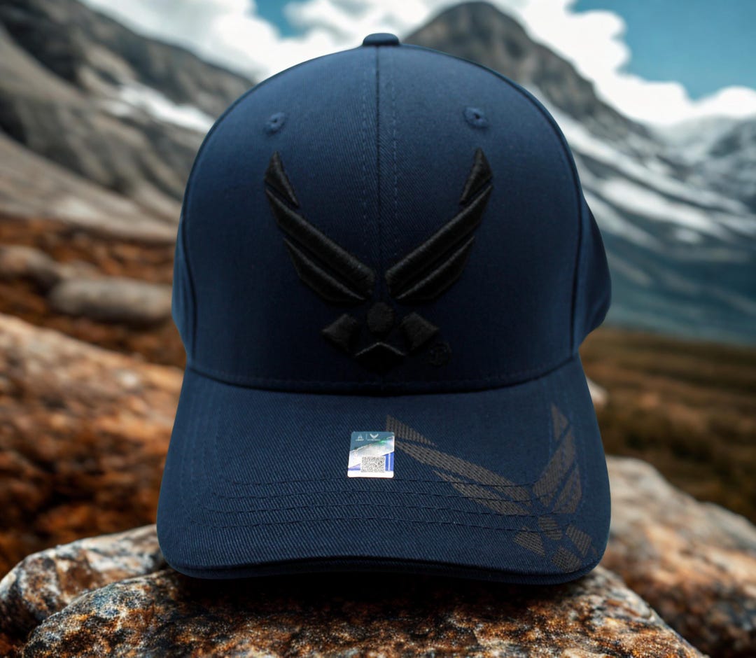 U.S Air Force Hat. Blue Air Force Baseball Cap. Officially Licensed US ...