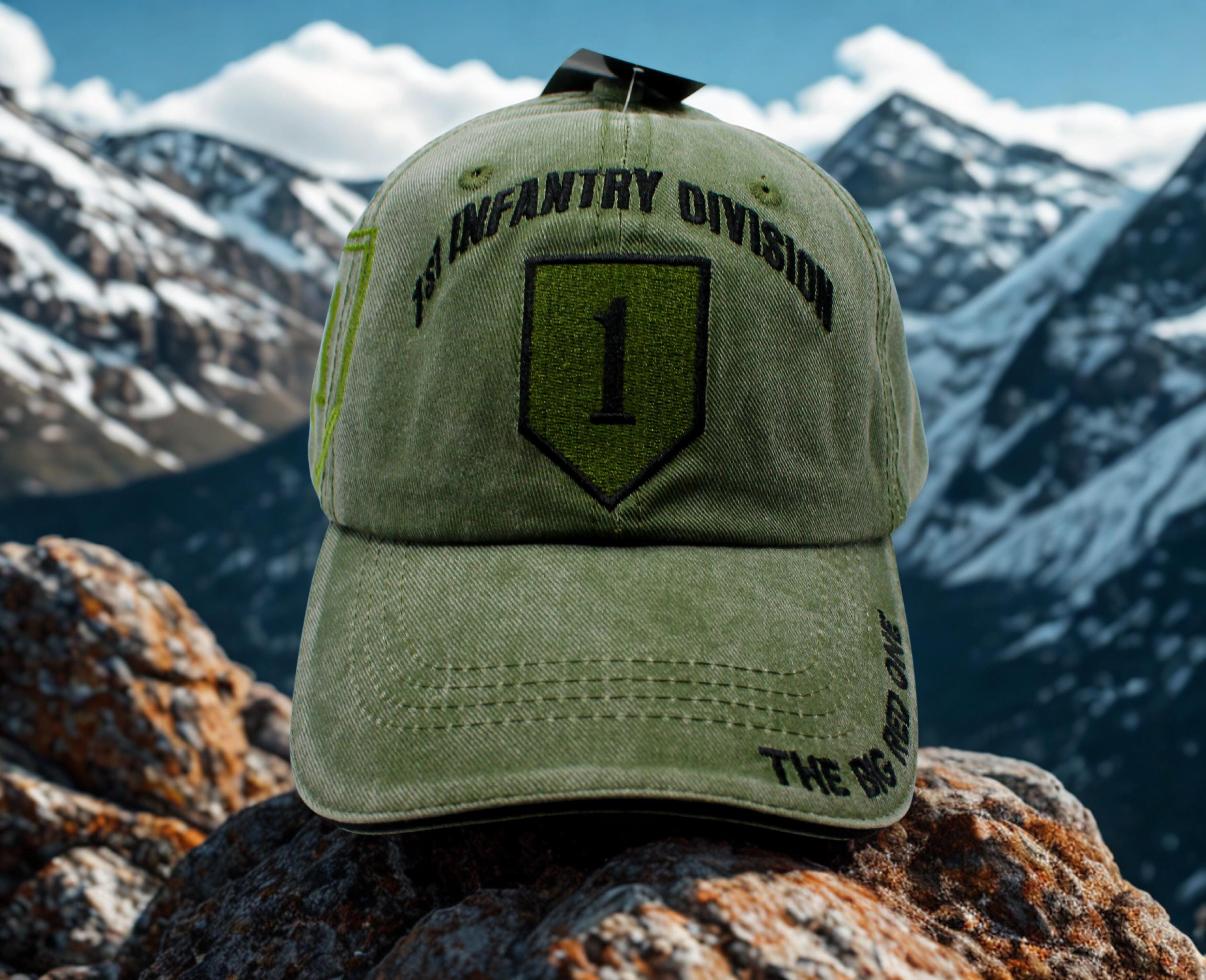 1st Infantry Division Hat. “the Big Red One” Hat. U.S. Army Hat ...