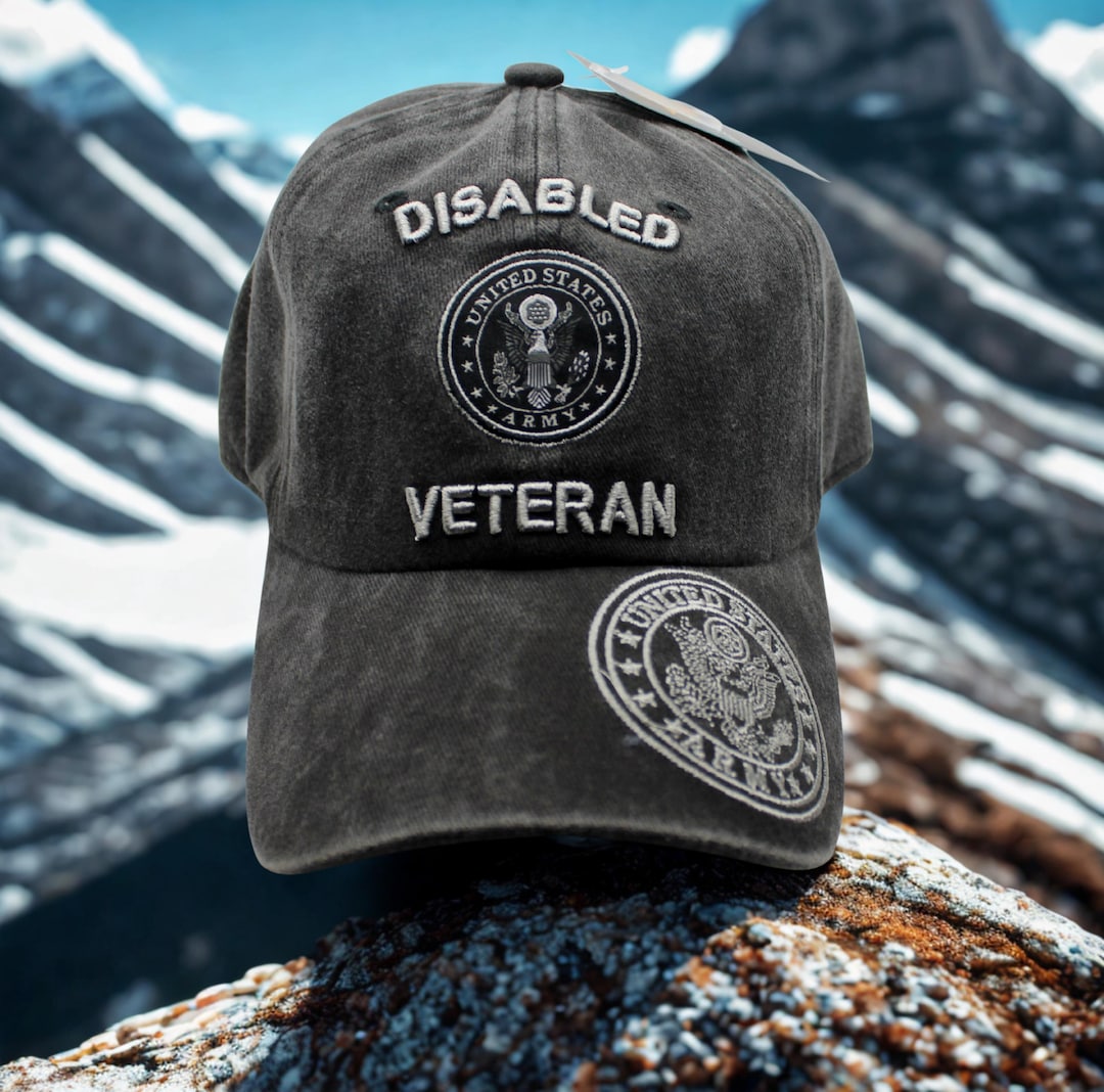 Disabled Veteran Army Hat – Officially Licensed Disabled Army Veteran ...