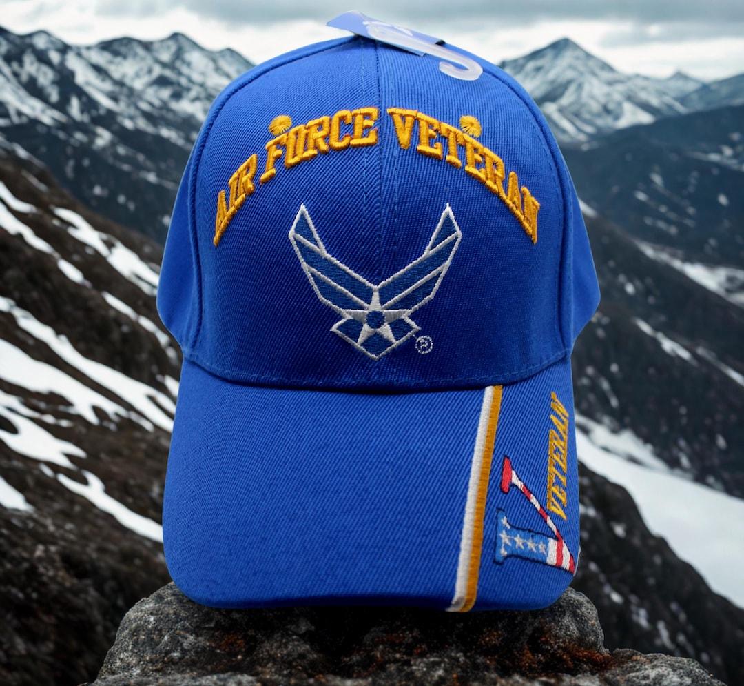 U.S. Air Force Veteran Light Blue Hat – Officially Licensed USAF Logo ...