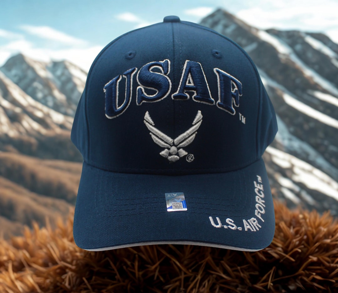 U.S Air Force Hat. Blue U.S Air Force Baseball Cap. Officially Licensed ...